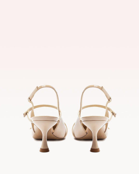 Tita 60 Slingback Semolina | Alexandre Birman Slingback Pumps